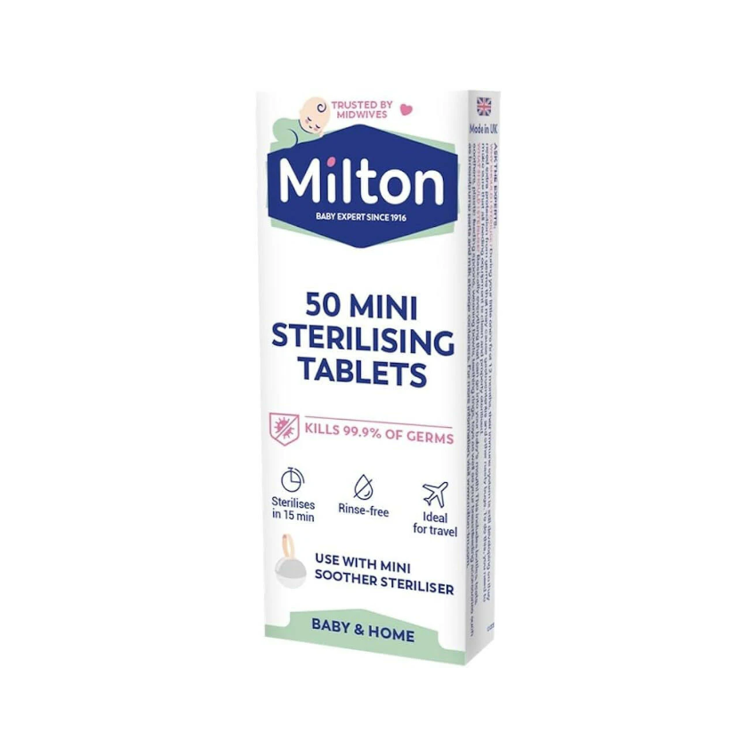 Milton Mini Sterilising Tablets (50pcs) – happeriod